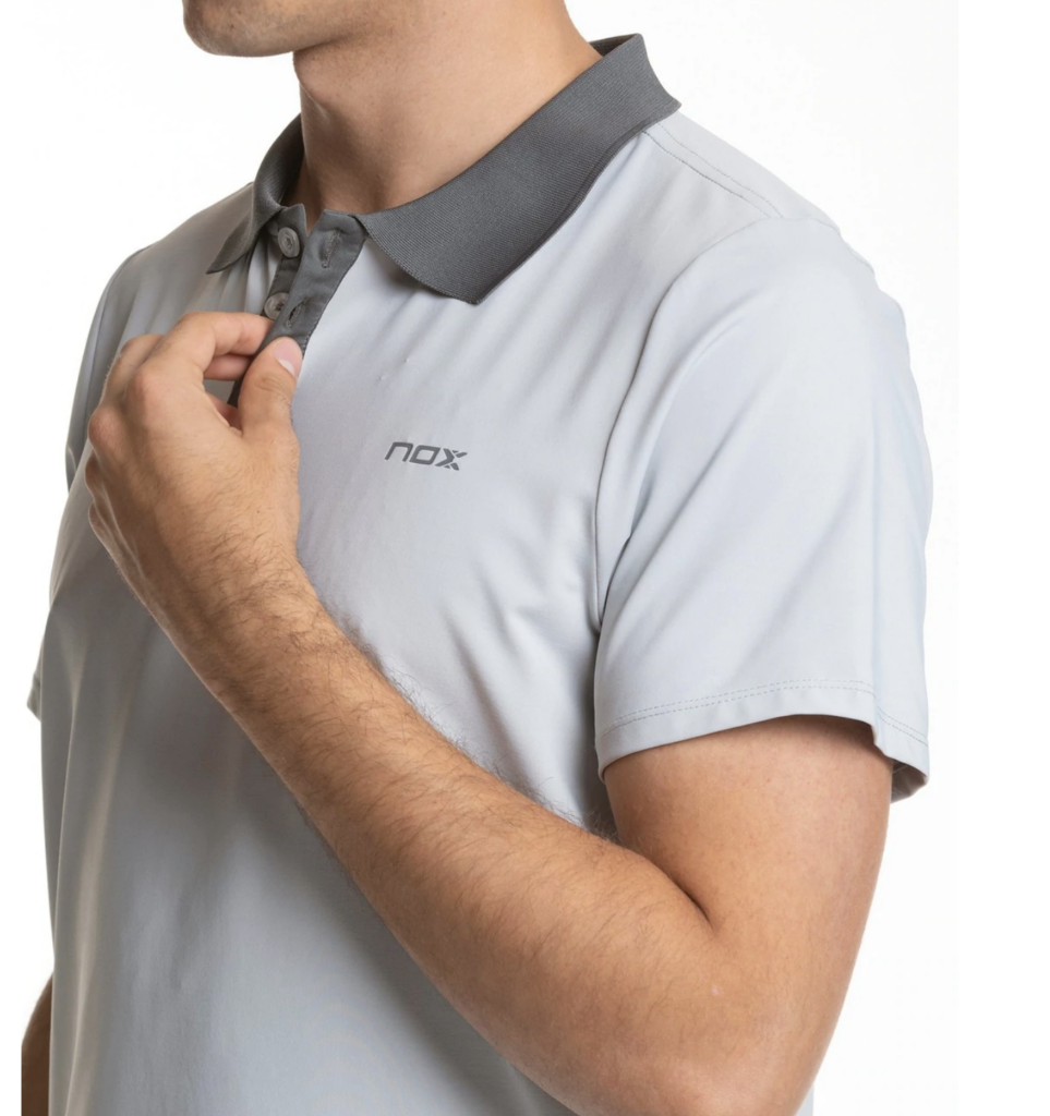 NOX SHIRT PRO LIGHT GREY | PadelGeek